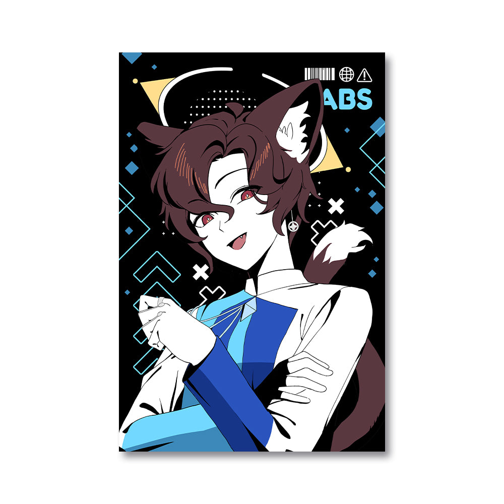 Abs_VT 'Broken Catboy' Poster – UwU Market