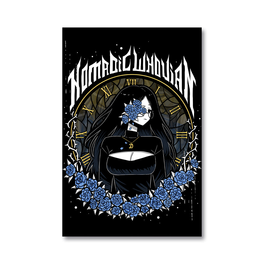 NomadicWhovian Metal Poster – UwU Market