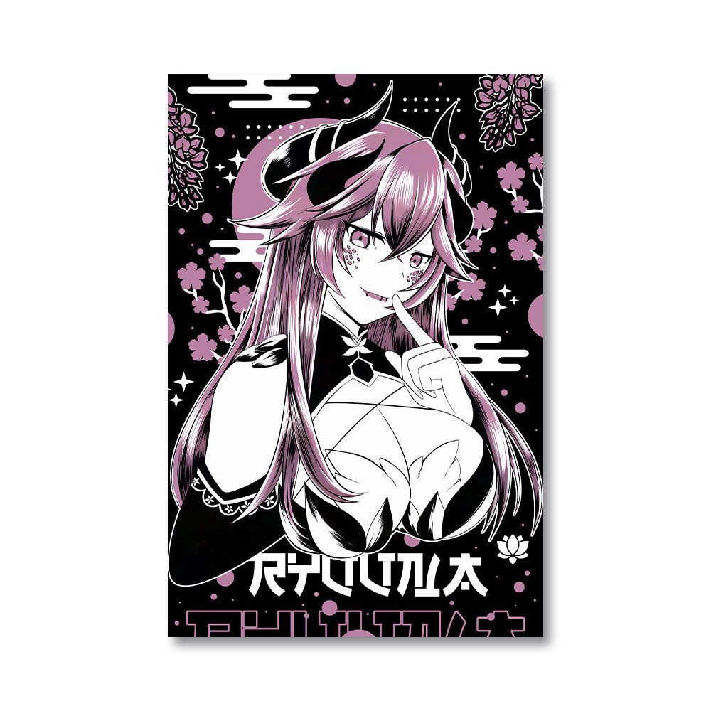 Ryuuna 'Sweet Pink' Poster – UwU Market