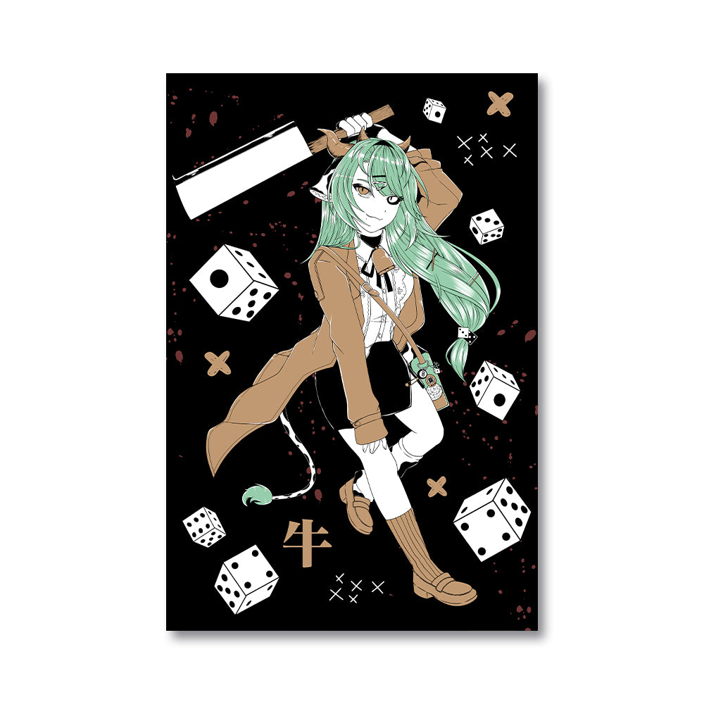 Crelly The Horror Cow Poster – UwU Market