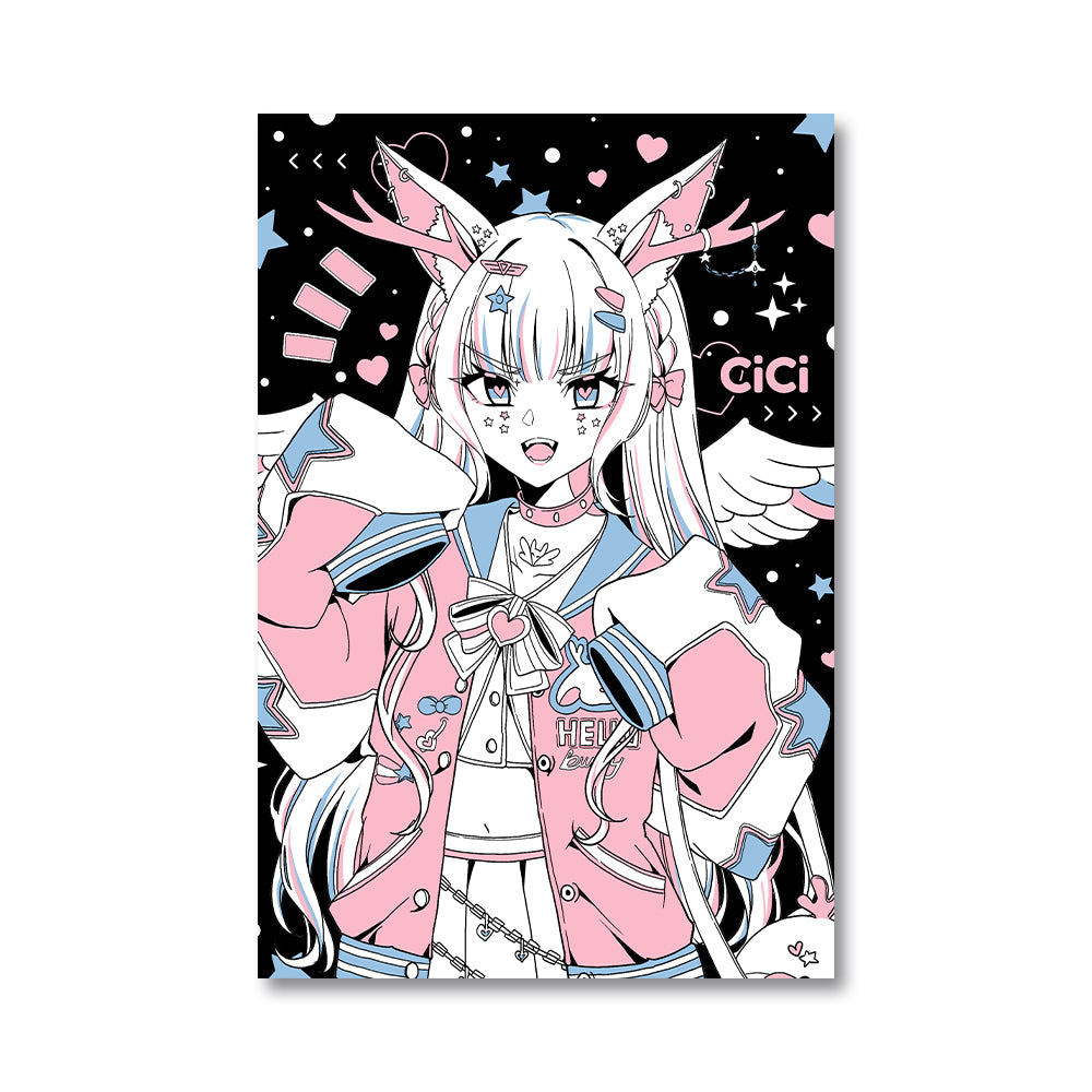 CiCiYouLater 'Creepy Cutie' Poster – UwU Market