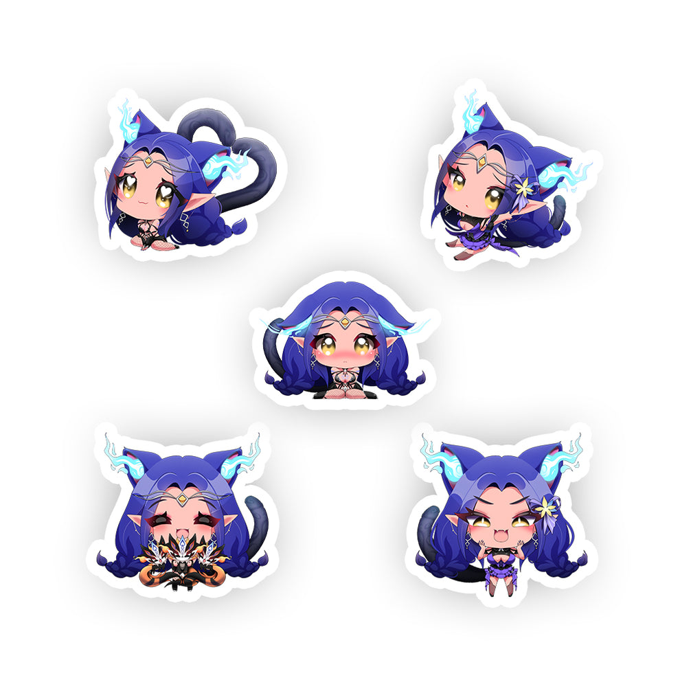 Queenie "Queen-Emotes" Sticker Pack – UwU Market
