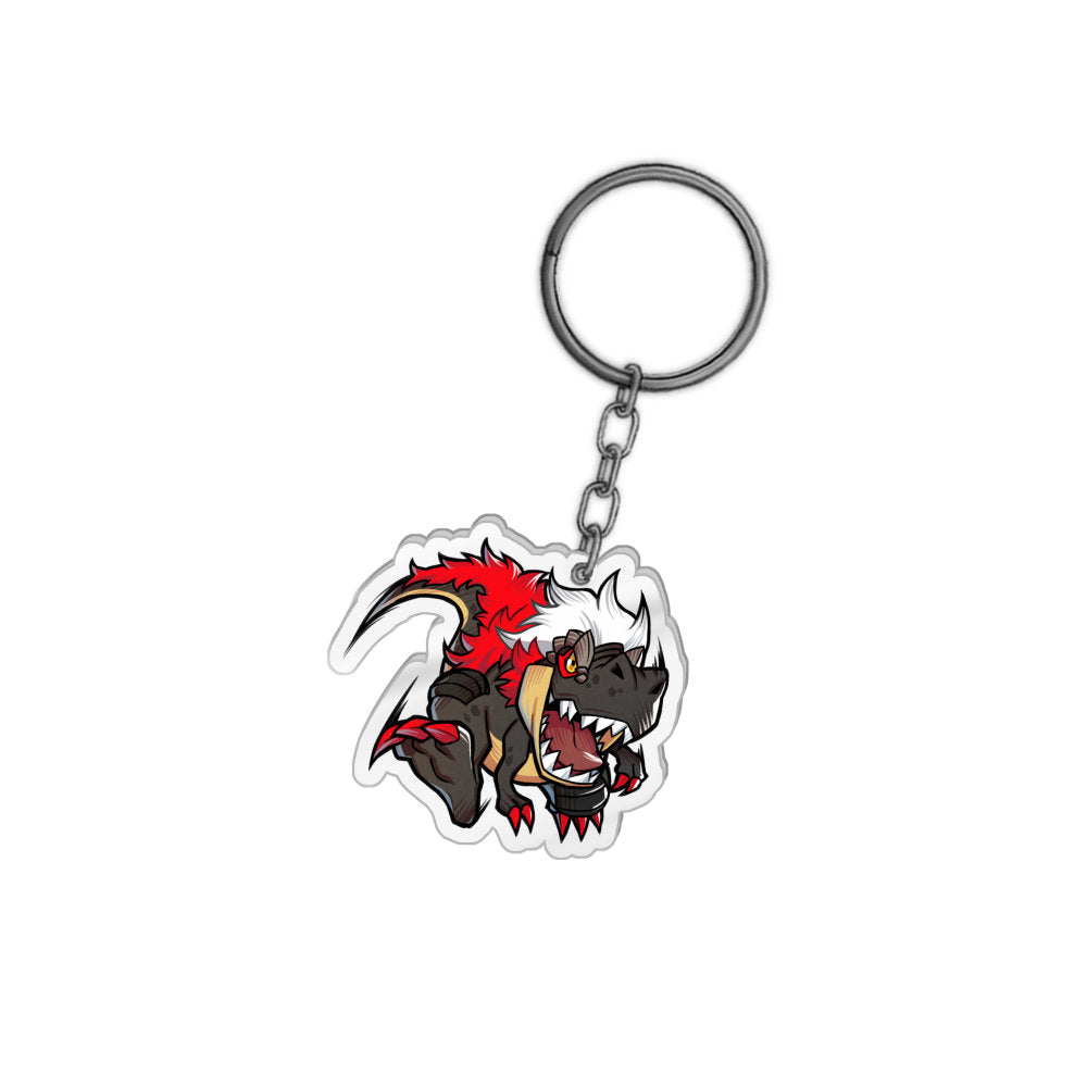 Redclaw Chibi Dino Keychain – UwU Market