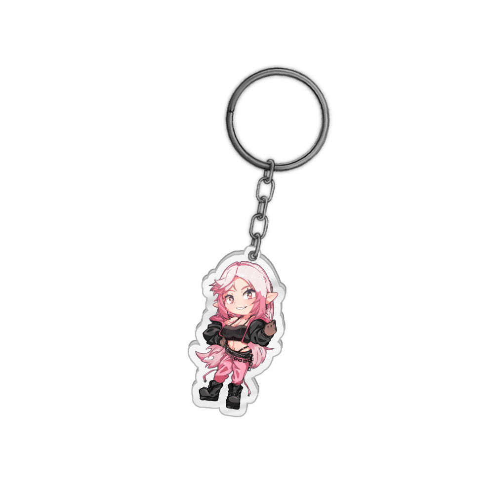 Rosette Bloodthorn Vampire Keychain – UwU Market