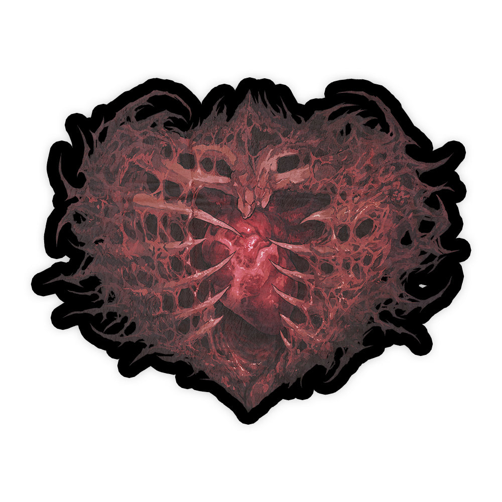GORE-GIRL Decaying Heart Rug – UwU Market