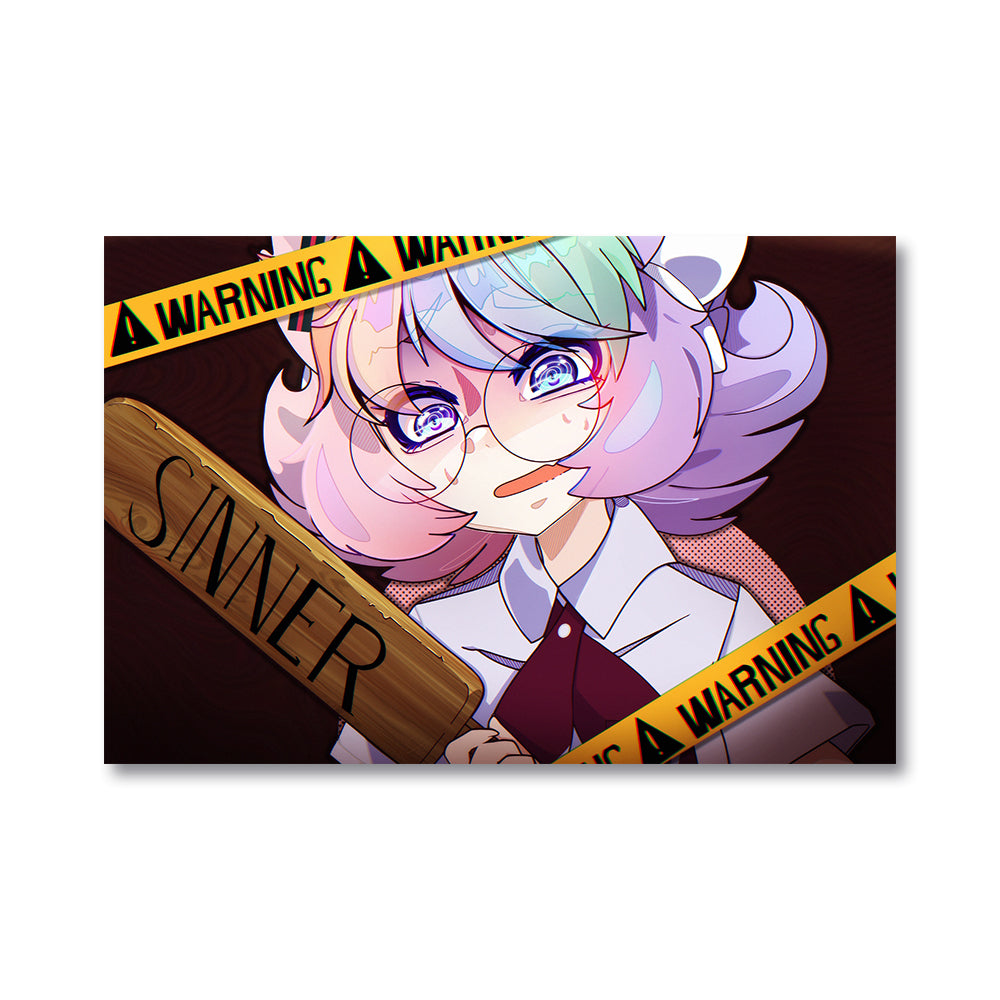 S-S-Sweets "Sinner Warning" Poster – UwU Market
