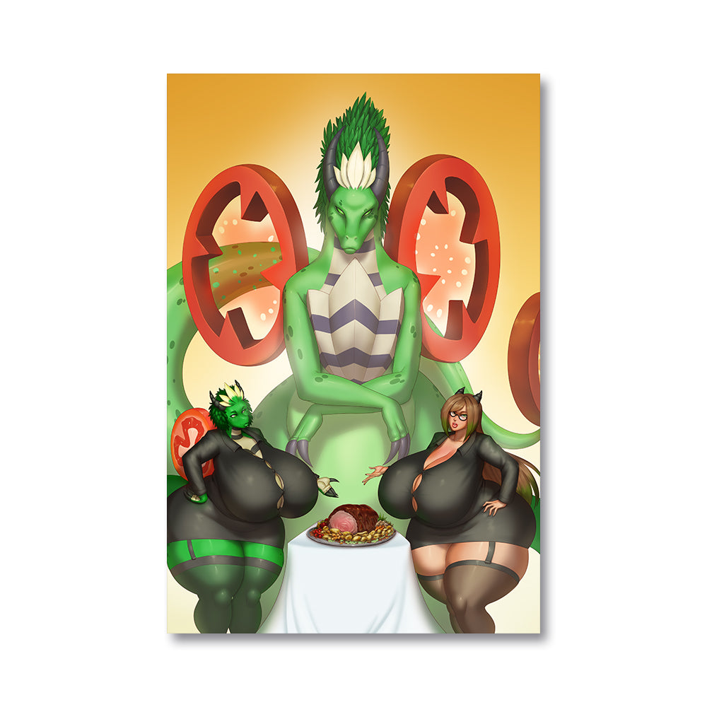 Salazia Greenwood 'Trifecta' Poster – UwU Market