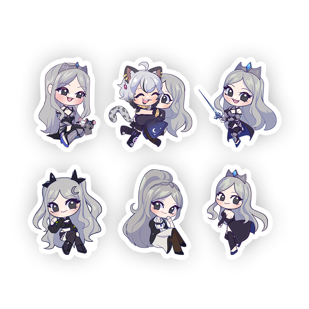 SilverVerity Chibi Sticker Pack – UwU Market