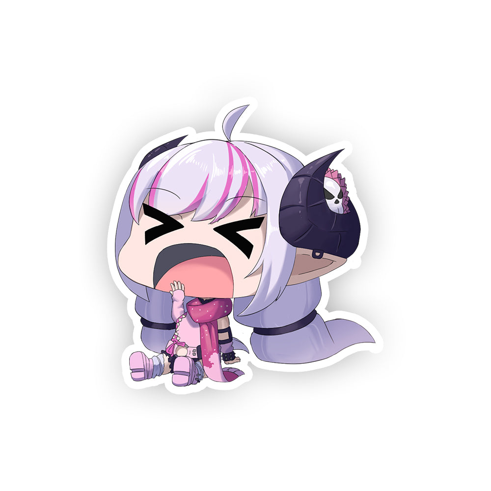 TiffanyTiefling Yawning Chibi Sticker – UwU Market