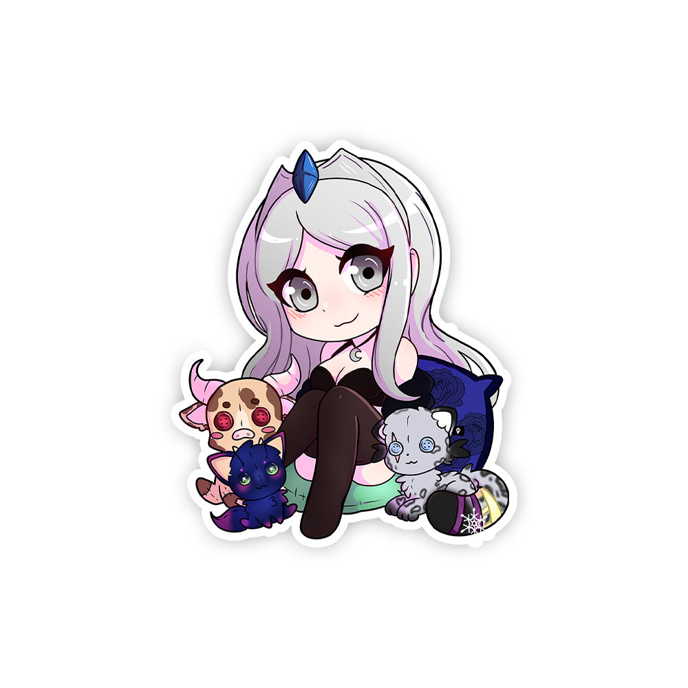 SilverVerity Pillow Princess Pals Sticker – UwU Market