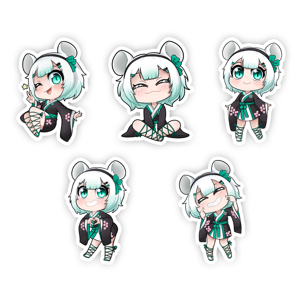 All the Kourras! Sticker Pack – UwU Market