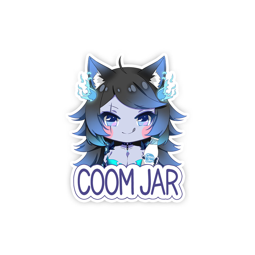 Spite COOM JAR Sticker – UwU Market