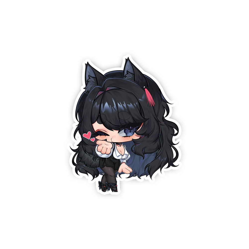 Kazamorix Blowing Kisses Sticker – UwU Market