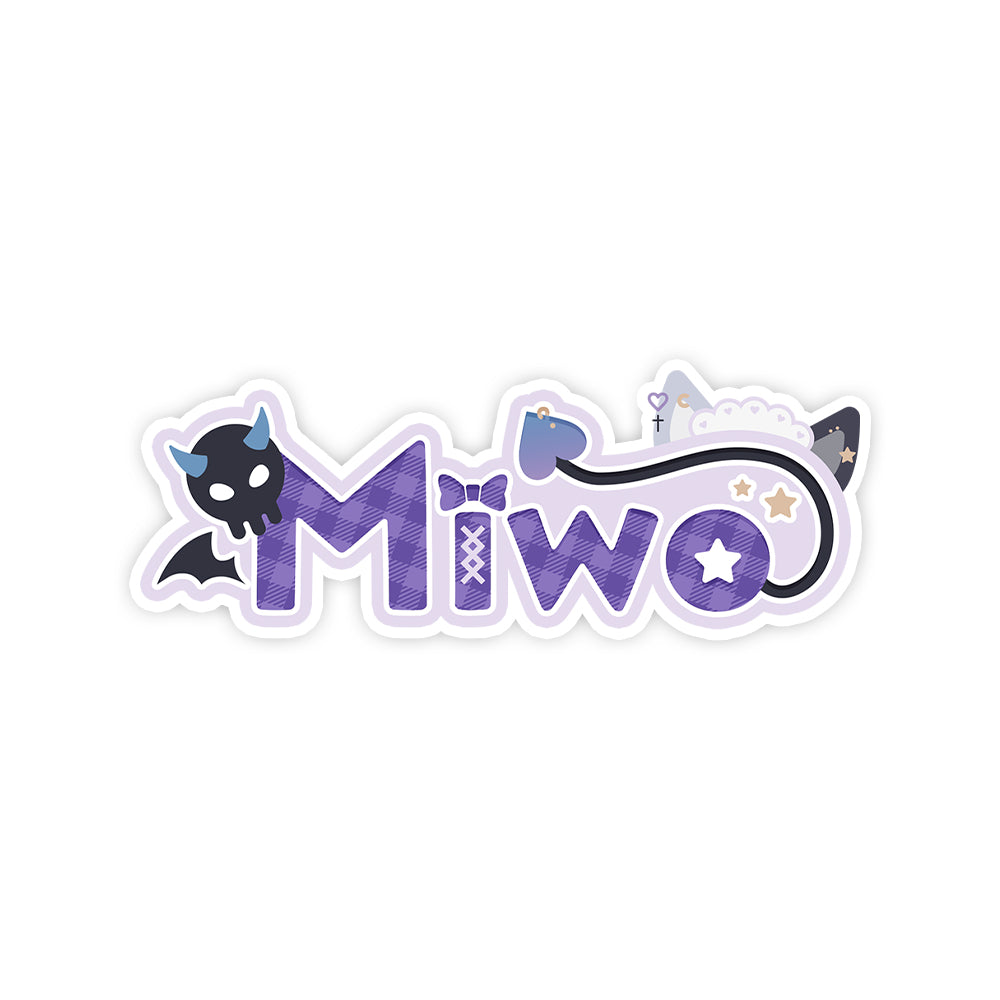 Miwo Logo Sticker – UwU Market