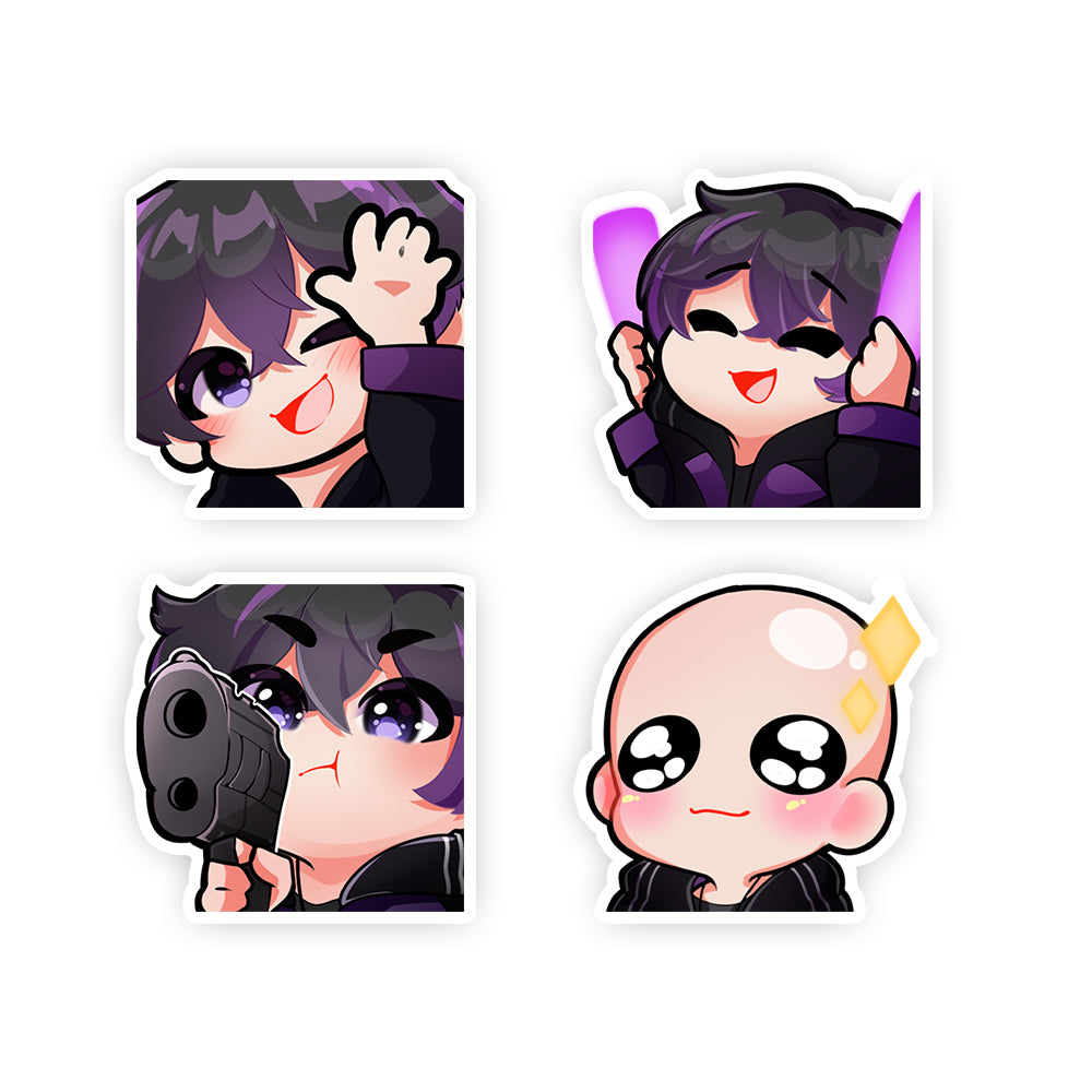 ValakVtuber Emote Sticker Pack – UwU Market