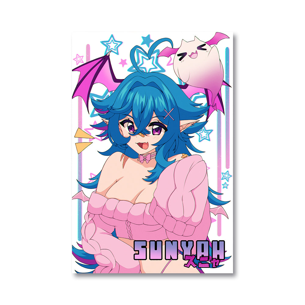 Sunyah Succubus Poster – UwU Market
