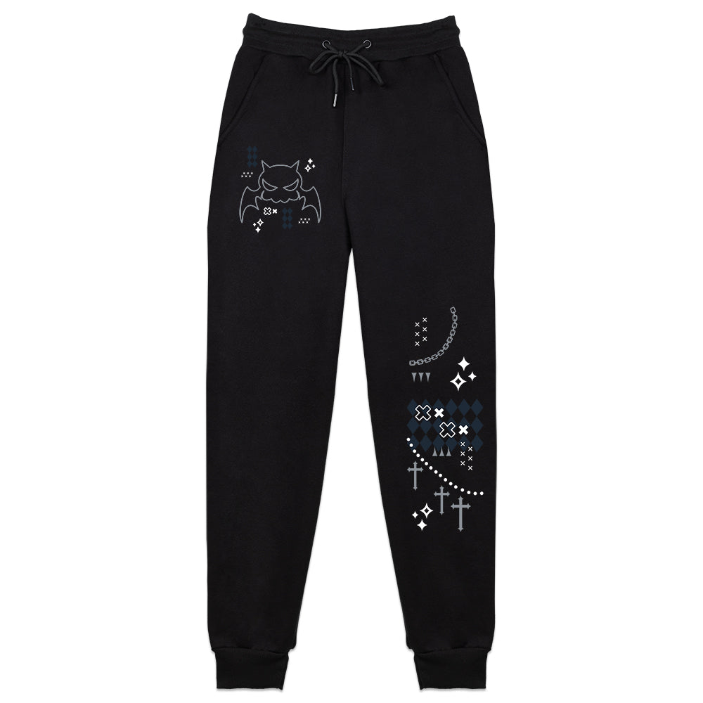 Ekkomori Silver Bat Sweatpants – UwU Market