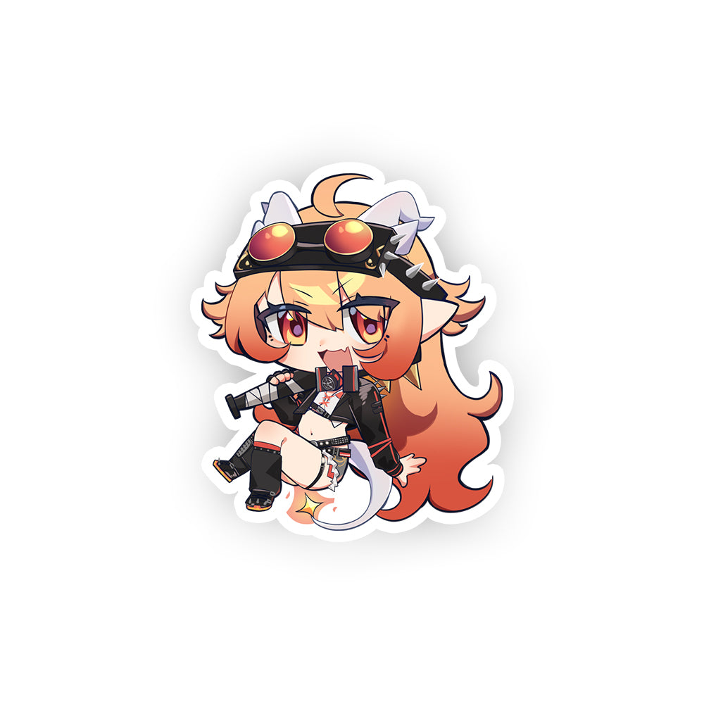SweatyLilKoi Chibi at Bat Sticker – UwU Market