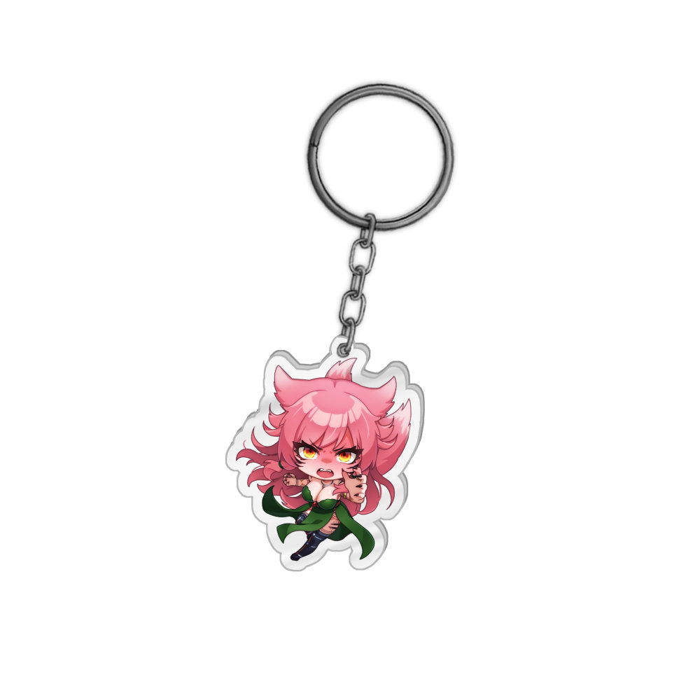 SylvanaFoxx Angry Keychain – UwU Market