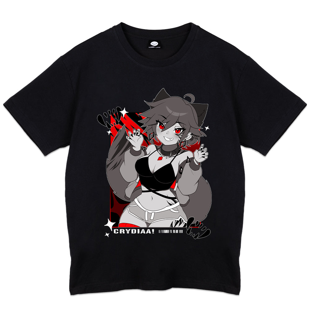 Crydiaaa Fangs and Claws T-shirt – UwU Market