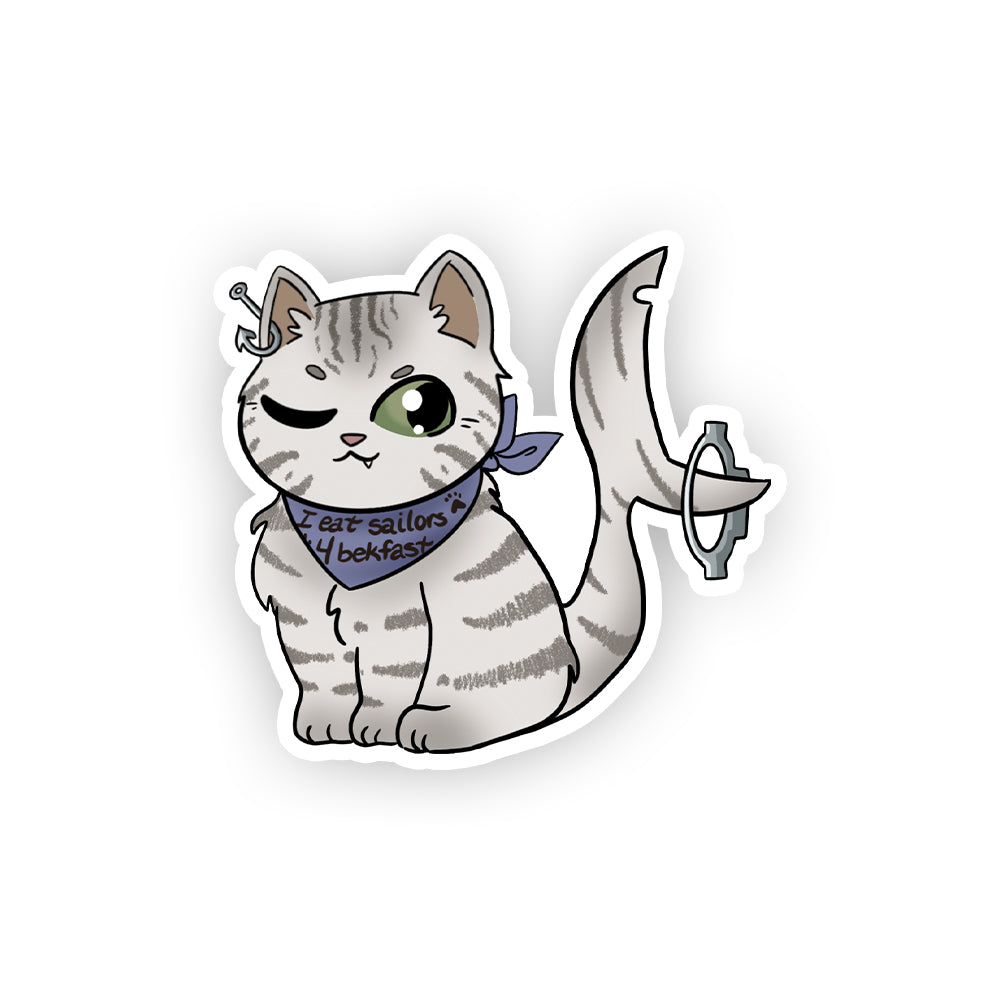 Undyne_Arashi Dr Biscuits Fluffy Baby Sticker – UwU Market