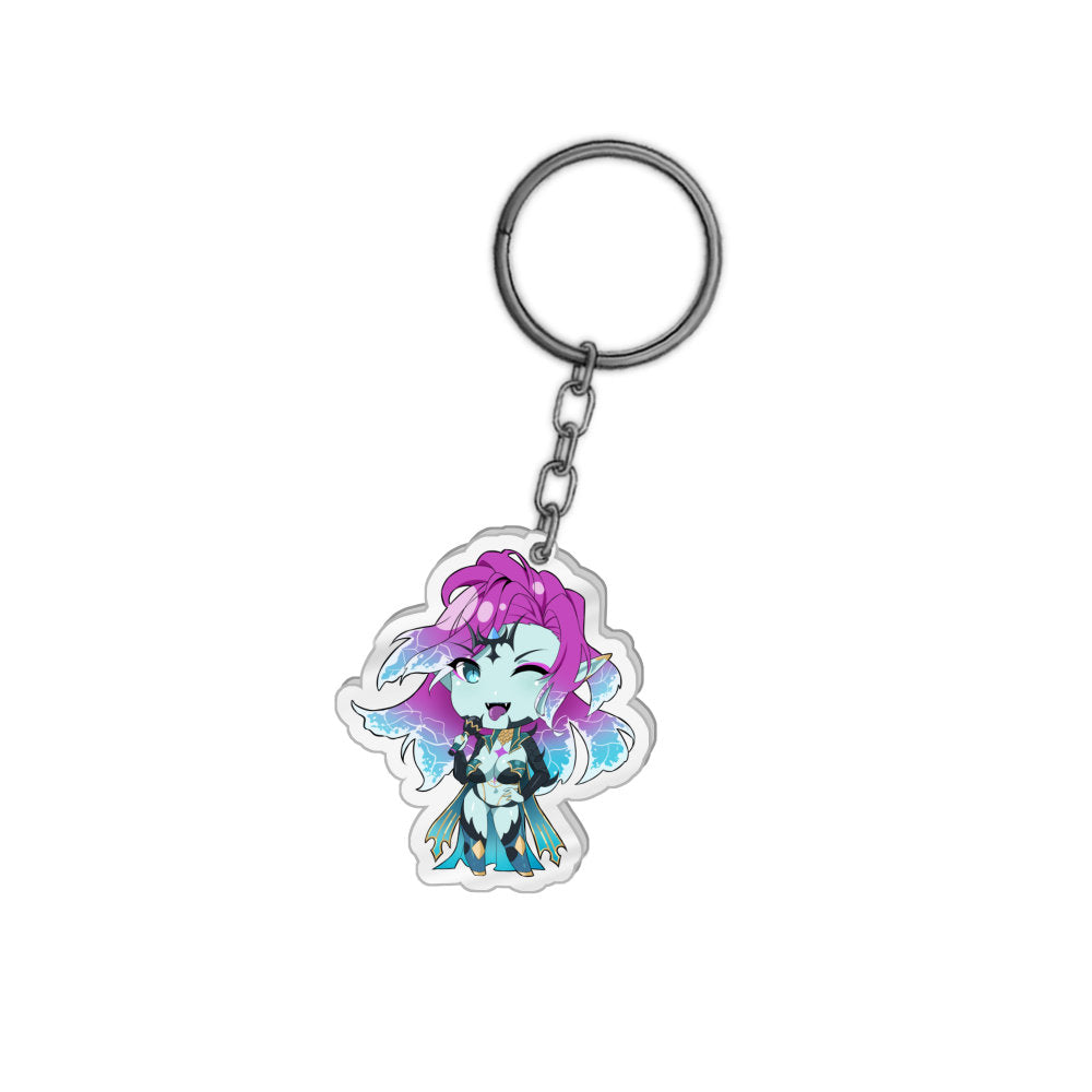 Undyne_Arashi Enchanting Song Keychain – UwU Market