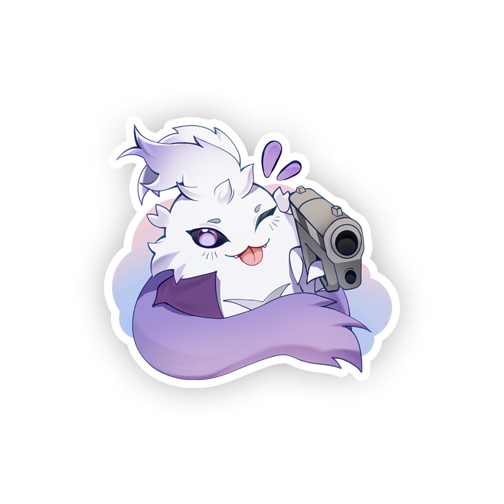 ValakVtuber Valiant Mascot Sticker – UwU Market