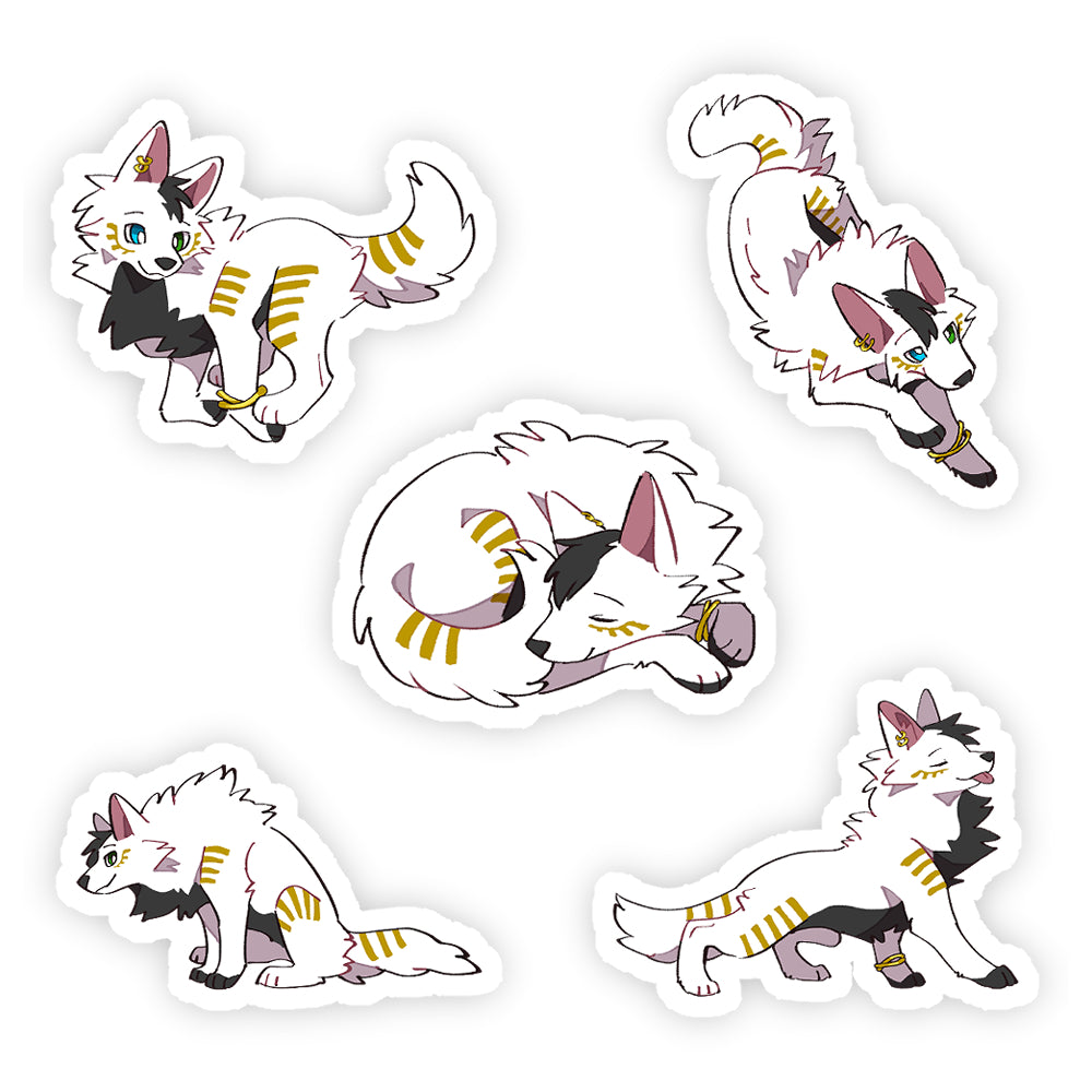 Winterwolve "Wolf" Sticker Pack – UwU Market