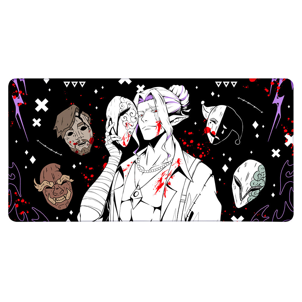 TraderViz Shady Mask Man XXL Mousepad – UwU Market