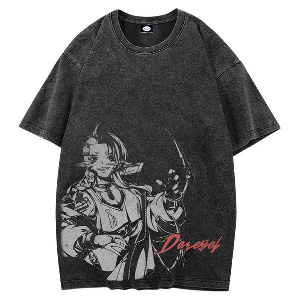 Daresiel Acid Wash T-Shirt Petition – UwU Market