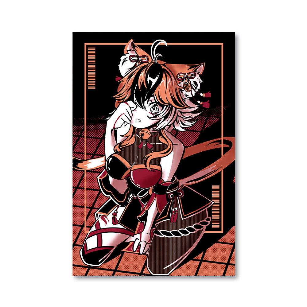 CaliCocoENV Lucky Cat Poster – UwU Market