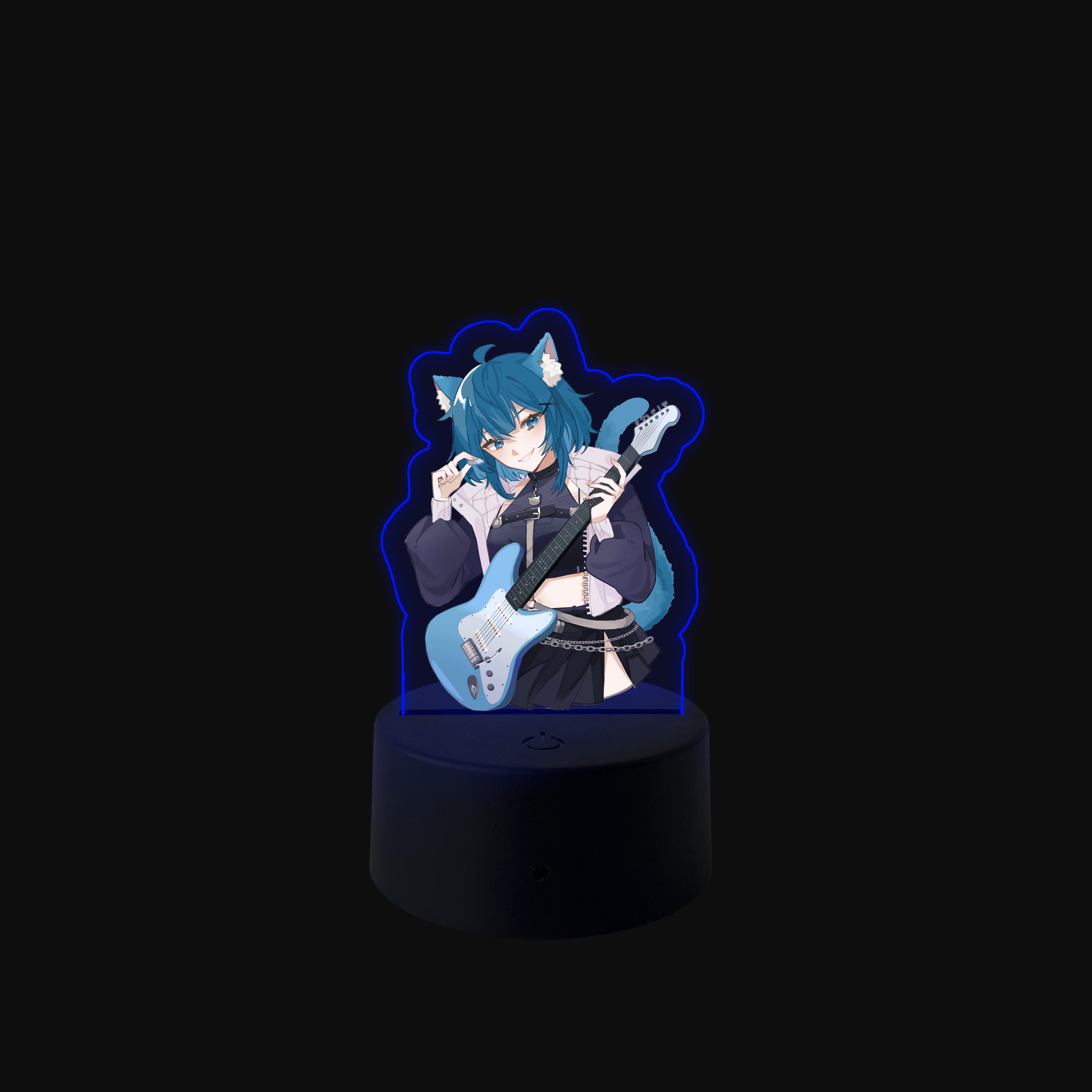 TsunamiCat Guitarist LED Desk Lamp – UwU Market
