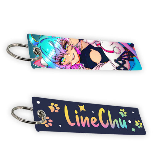 LineChu Glimmer Jet Tag Keychain – UwU Market