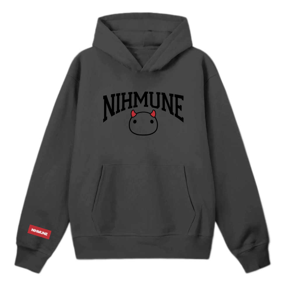 Numi Black Embroidered Hoodie – UwU Market